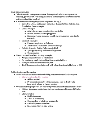 Final Study Guide - FINAL STUDY GUIDE Will be on exam Key Terms and ...