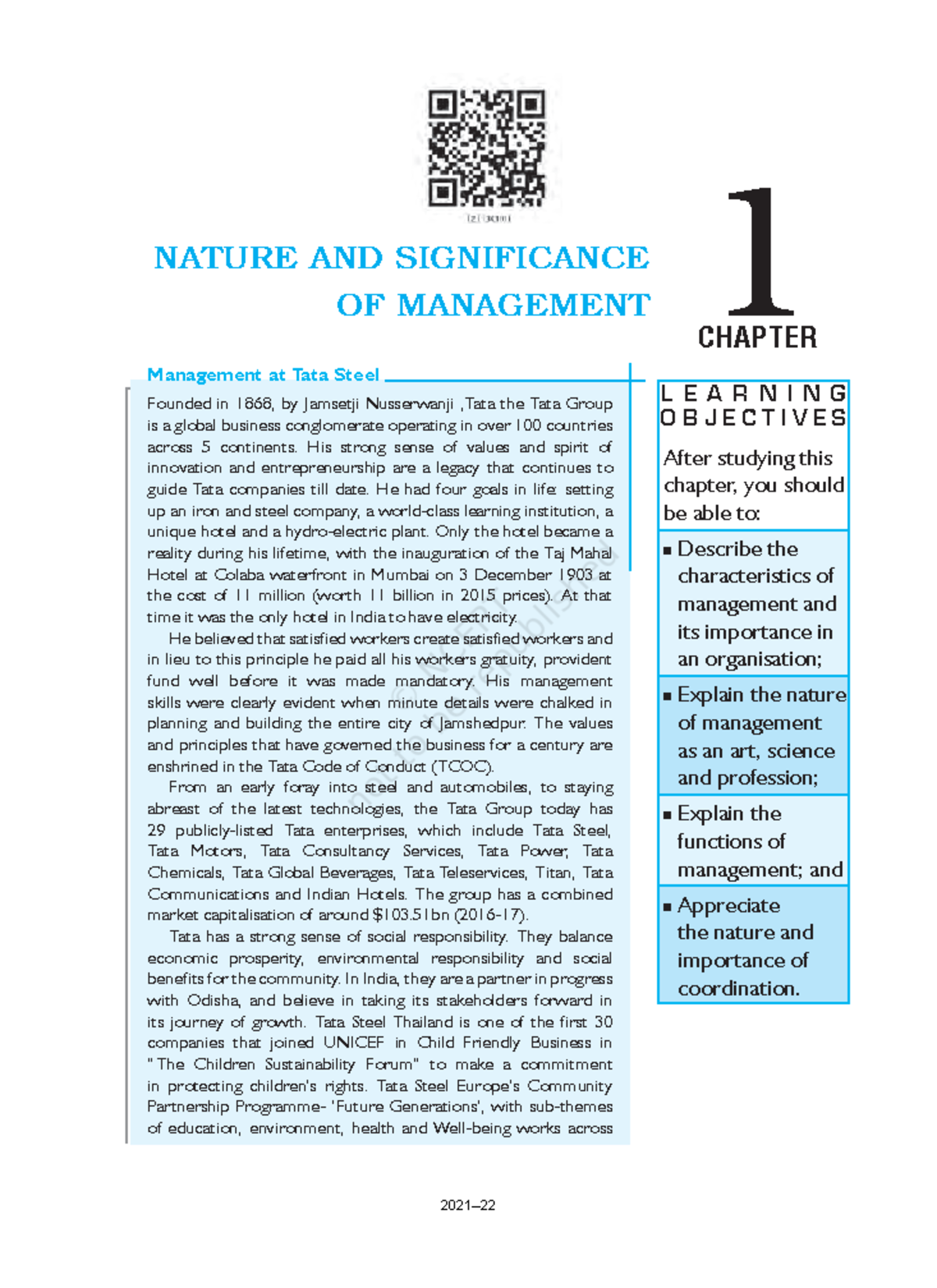2. Management Introduction (For reading purpose only) - After studying ...