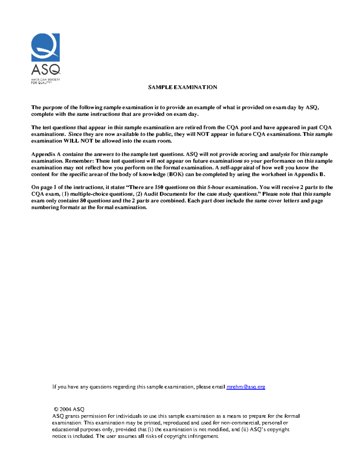 Cqa-sample-exam Cqa-sample-examCqa-sample-exam Cqa-sample-exam Cqa ...