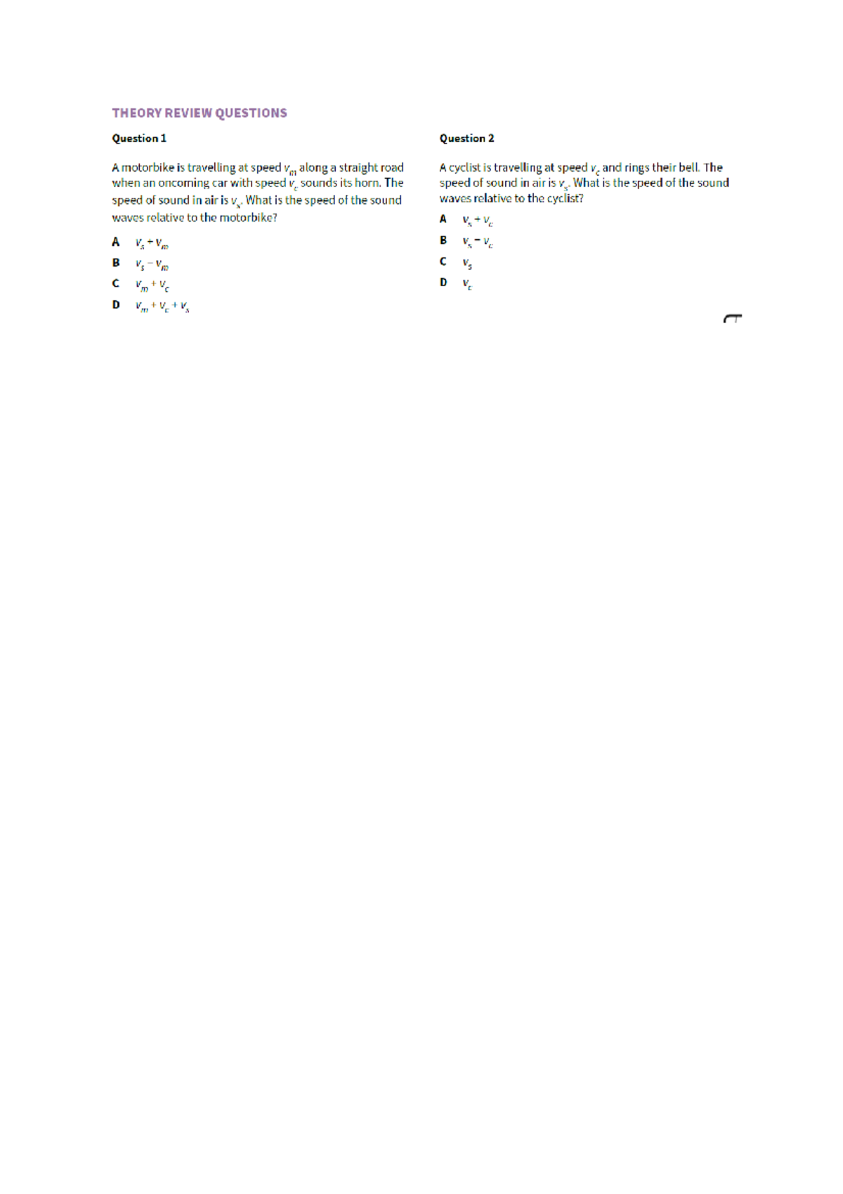 Lesson 3 Doppler Effect Worksheet - PHYS 5 - ANSWERS - Studocu
