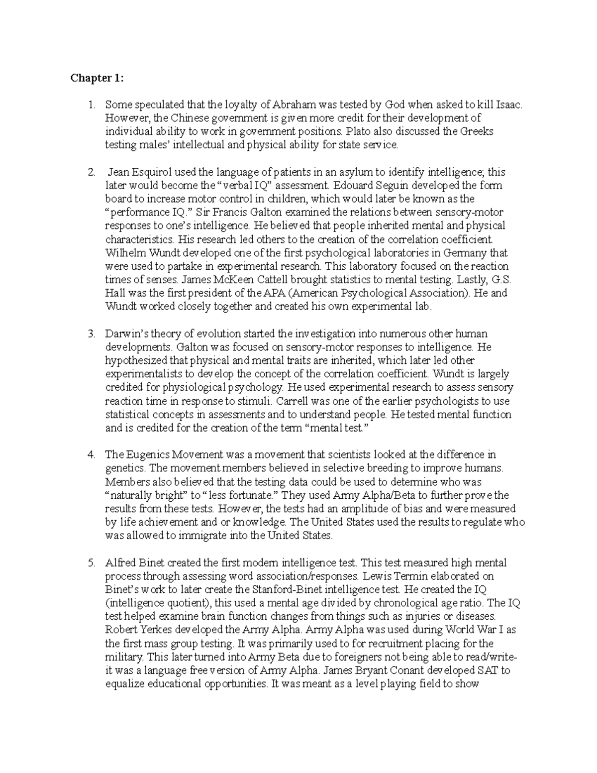 Ch 1 & 2 Questions - Review of undergraduate bookwork. - Chapter 1 ...