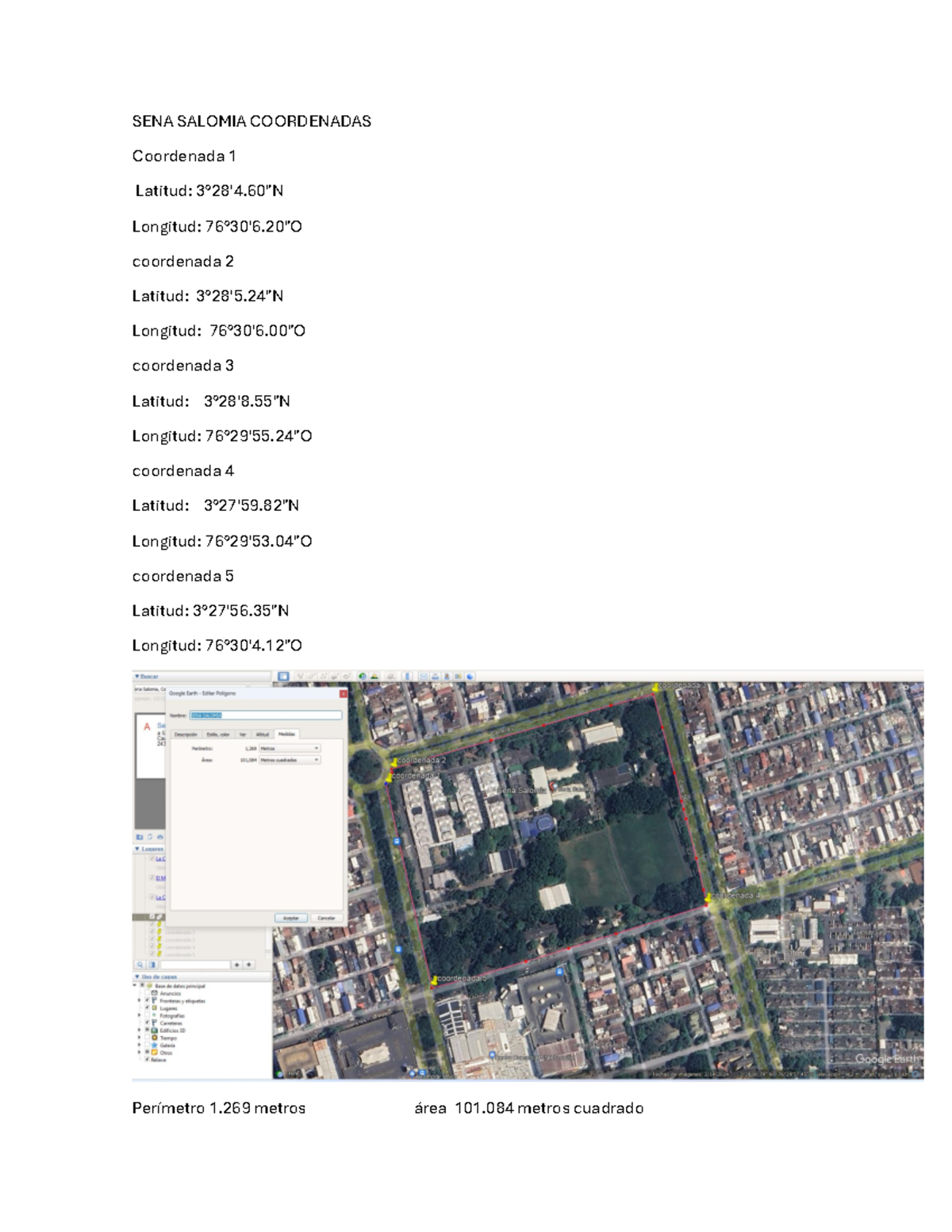 SENA Salomia Coordenadas vilmar gomez - Servicio al cliente - SENA ...