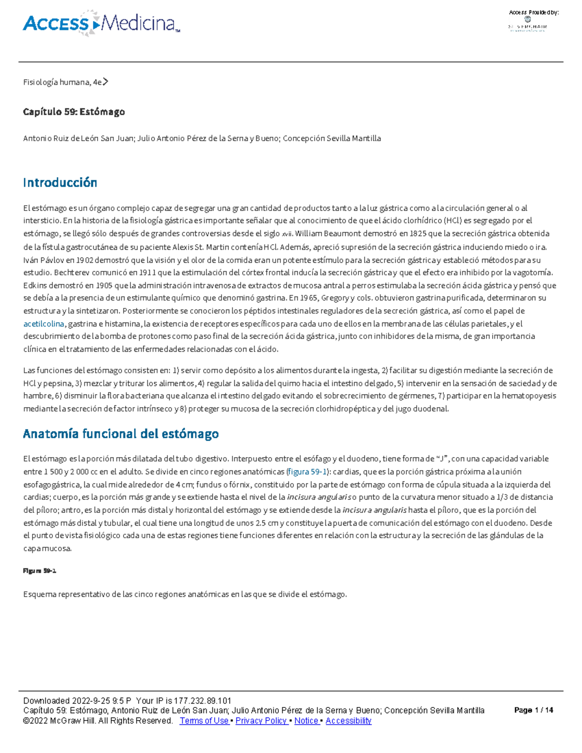 Capítulo 59 Estómago - ECL, células enterocromafines (enterocromafin ...