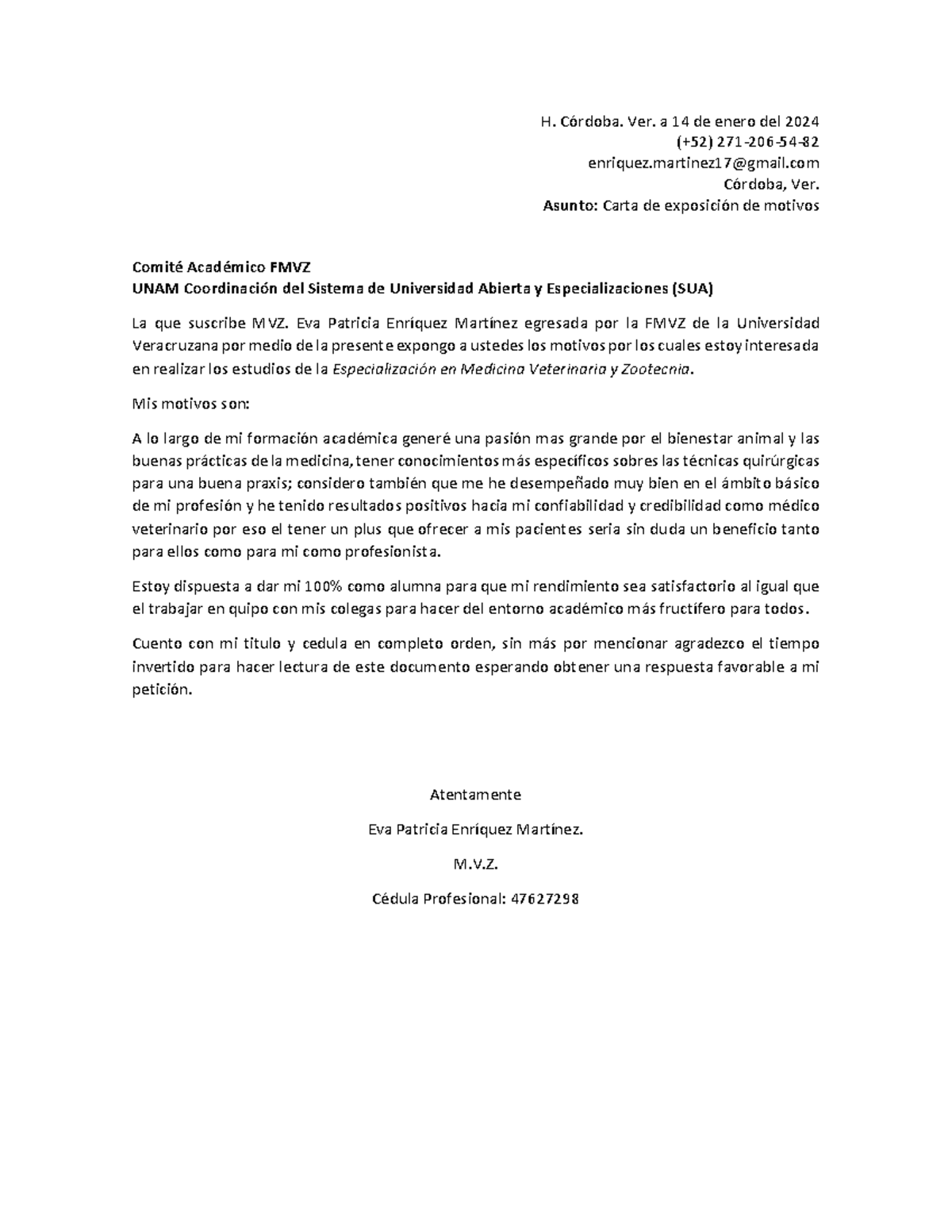 ACT07a Eva Enriquez - Actividad - H. Córdoba. Ver. a 14 de enero del ...