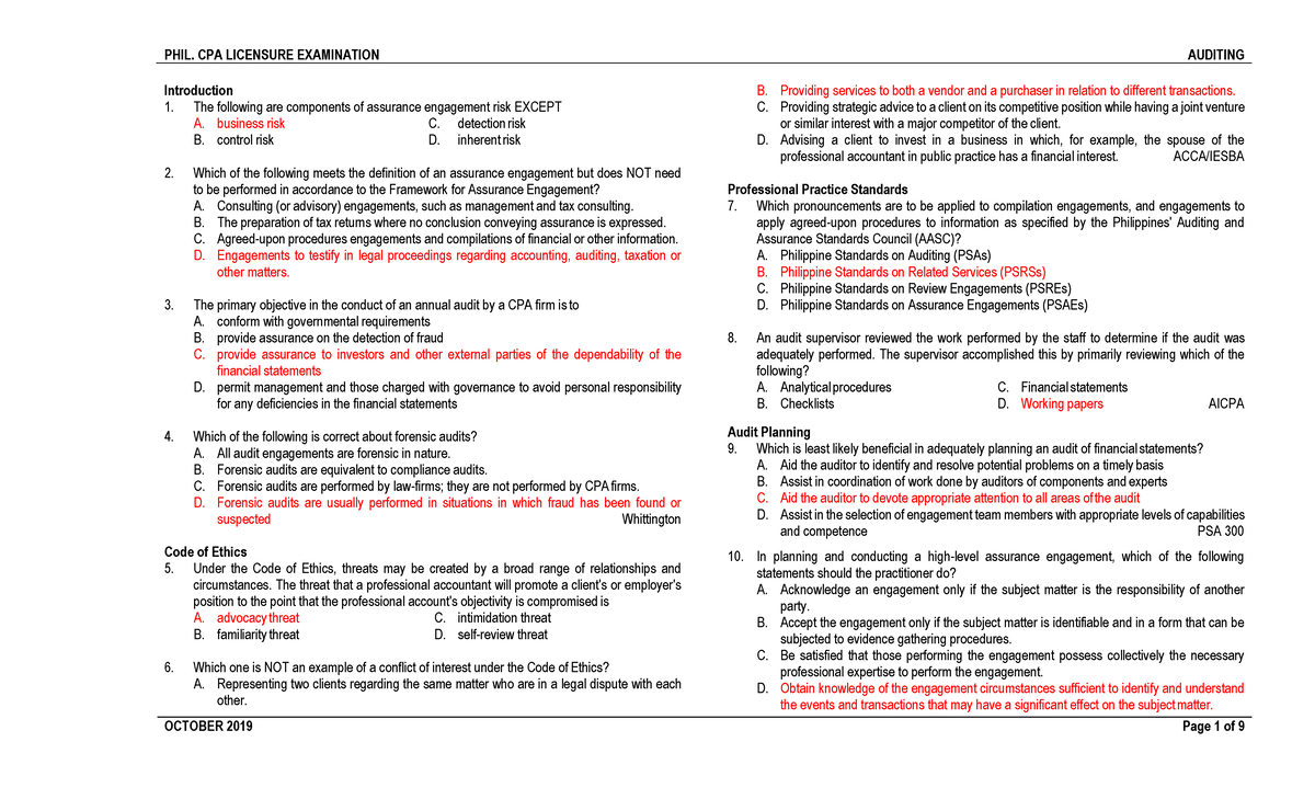 Advanced Financial Accounting Reviewer in Certified Public Accountant ...