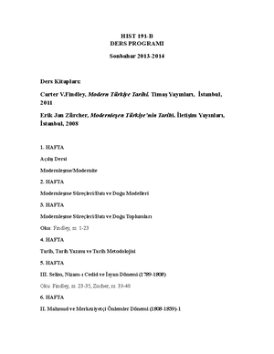 Recep Peker 1935 Atatürkçülük Dersi Notları - History - Studocu