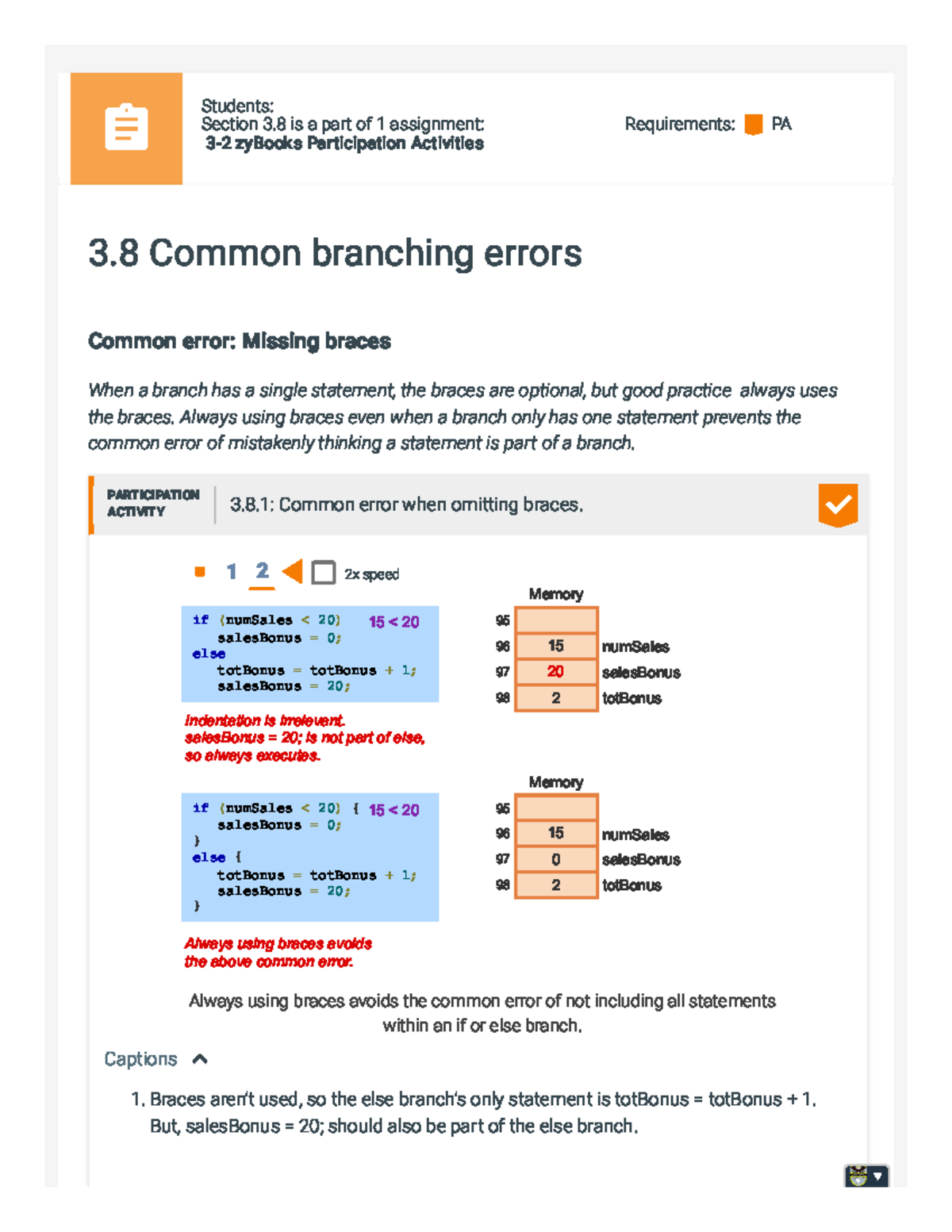 IT 145 Mod 3.8 Assignment Common Branching Errors - ####### ####### - Studocu