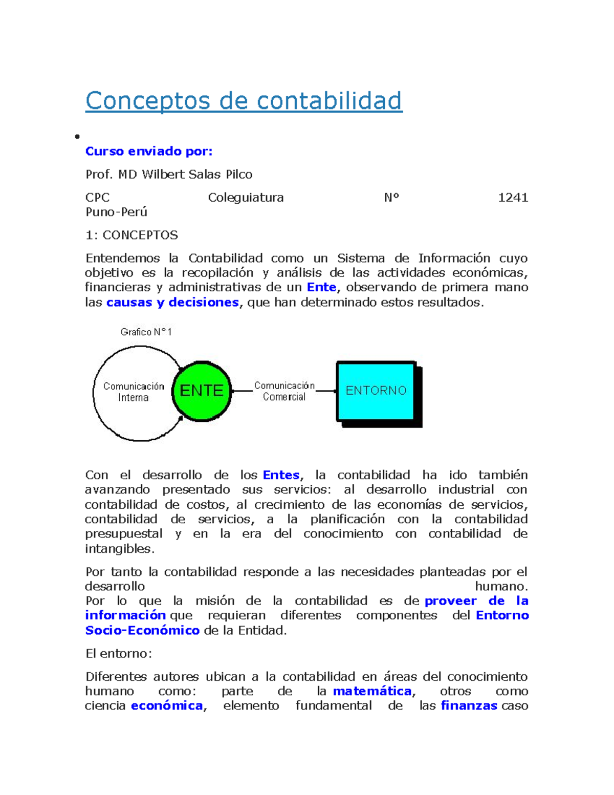 Contabilidad Basica - expone los concepto contable basicos pero con ...