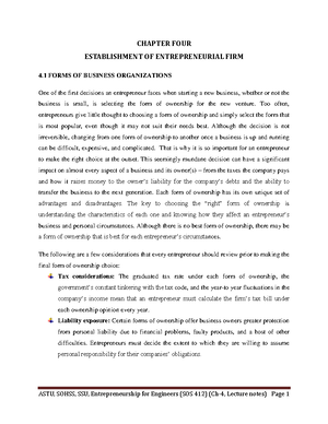 Note ch-3 - BUSINESS MODEL CANVAS AND PLAN DEVELOPMENT - CHAPTER THREE BUSINESS MODEL CANVAS AND ...
