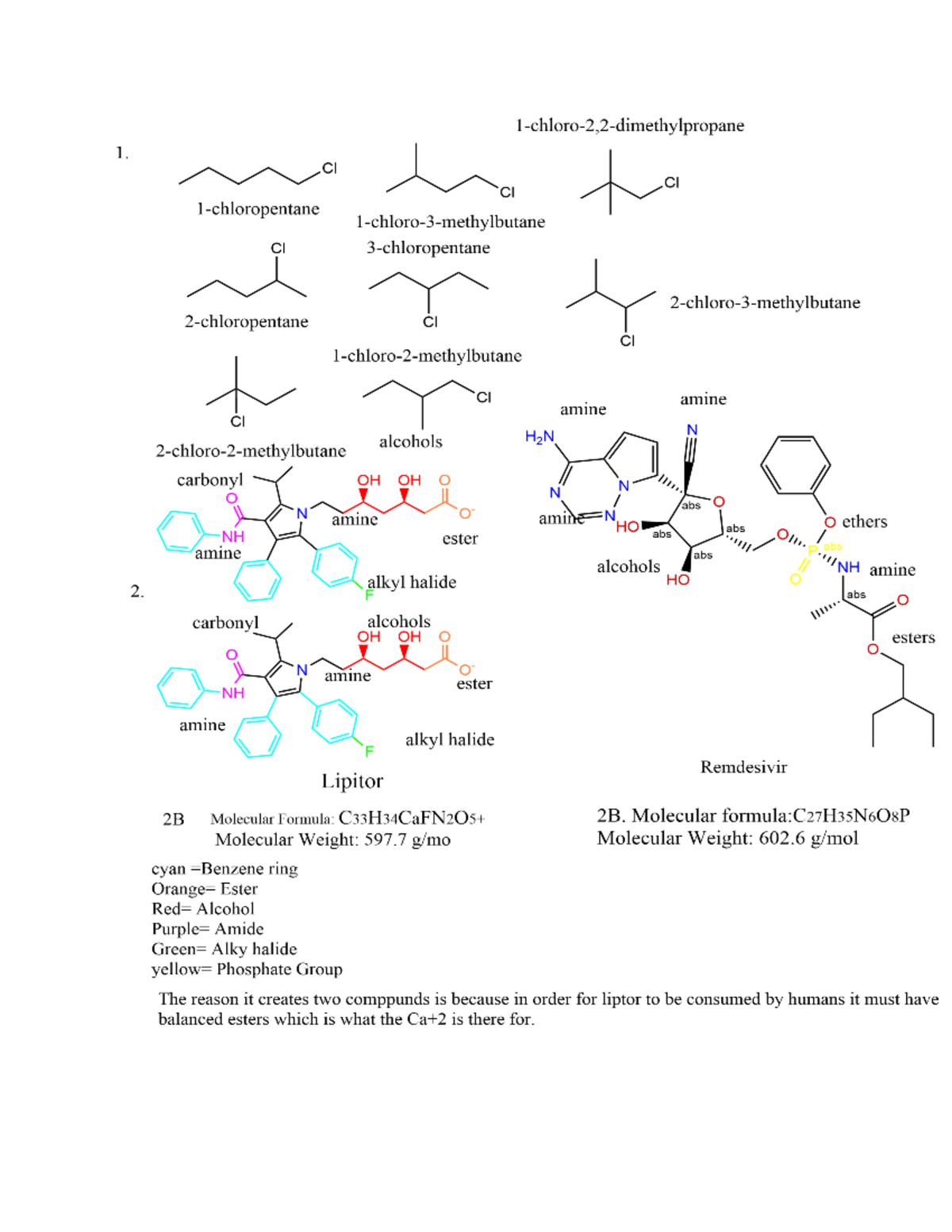 CHEM 2211L CHEM DRAW #5 part 1 - CHEM 2212L - Studocu