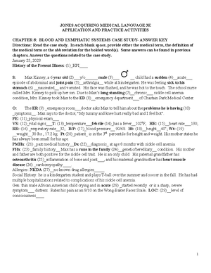Ch. 4 Musculoskeletal Case Study - Essentials of Medical Terminology Ch ...