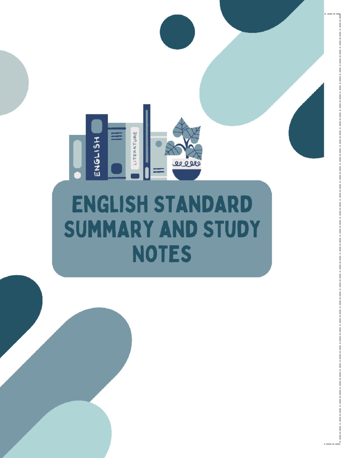 English Study Notes - Index Common Module - Texts and Human Experiences ...
