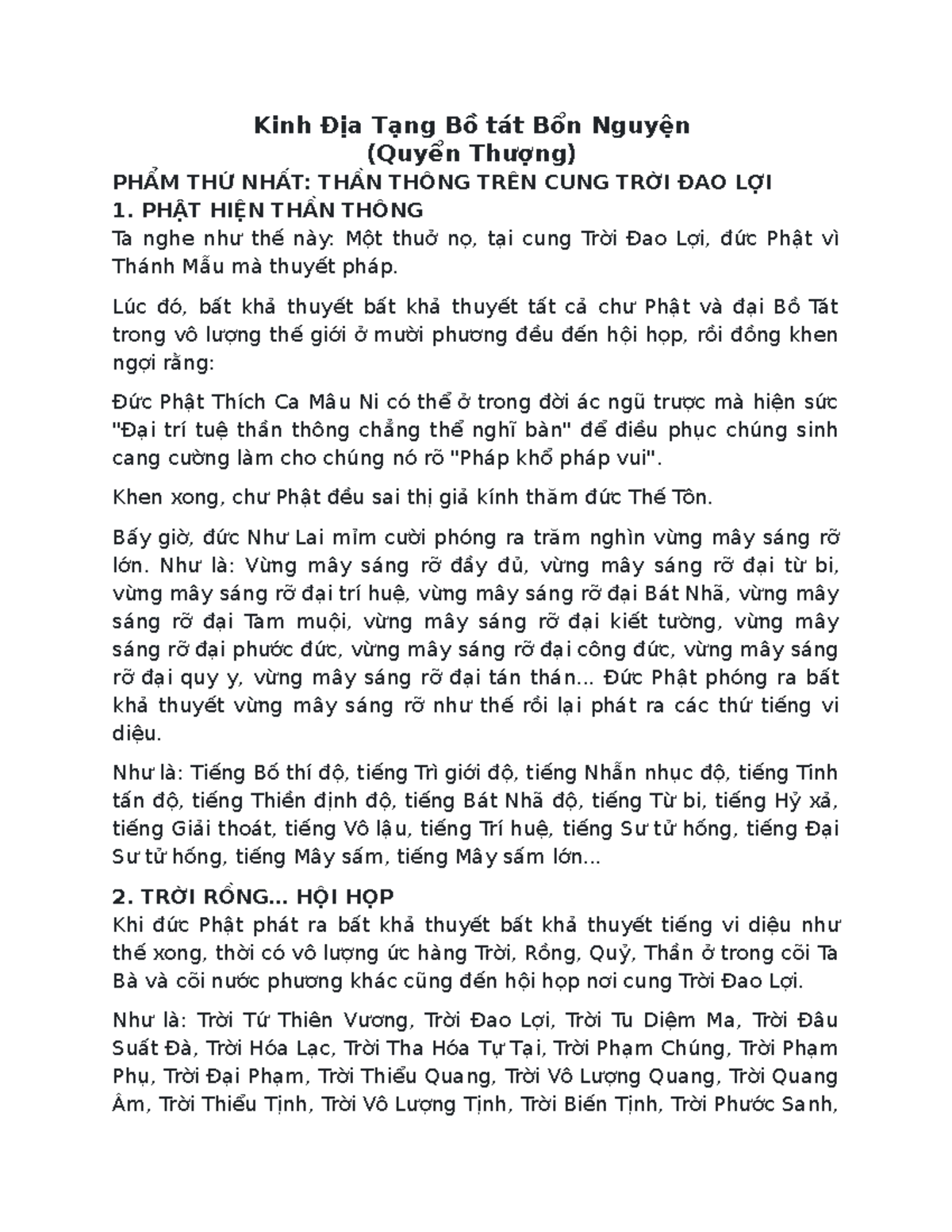 Kinh dia tang bo tat bon nguyen - Kinh Địa Tạng Bồ tát Bổn Nguyện ...