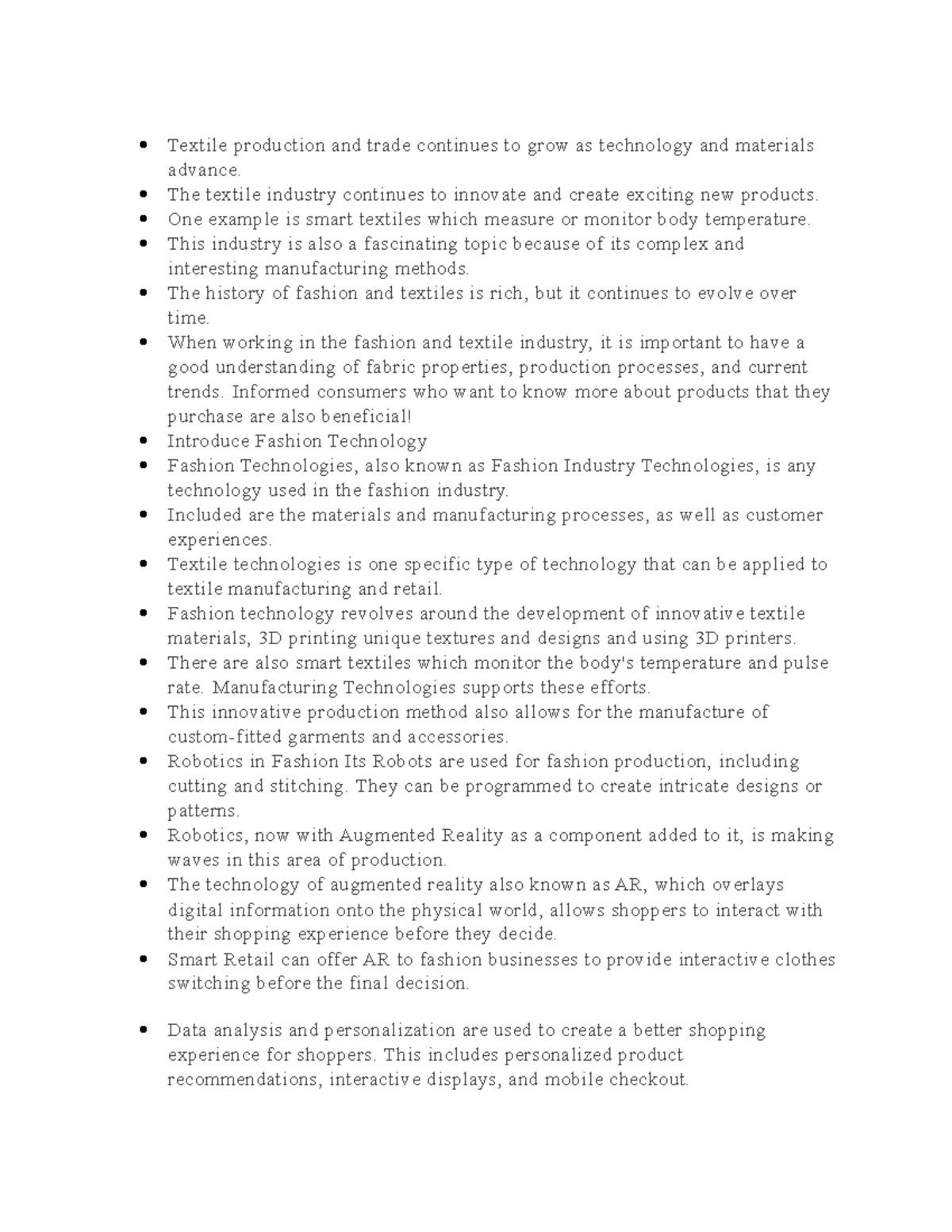 Fashion notes 4 - Textile production and trade continues to grow as ...