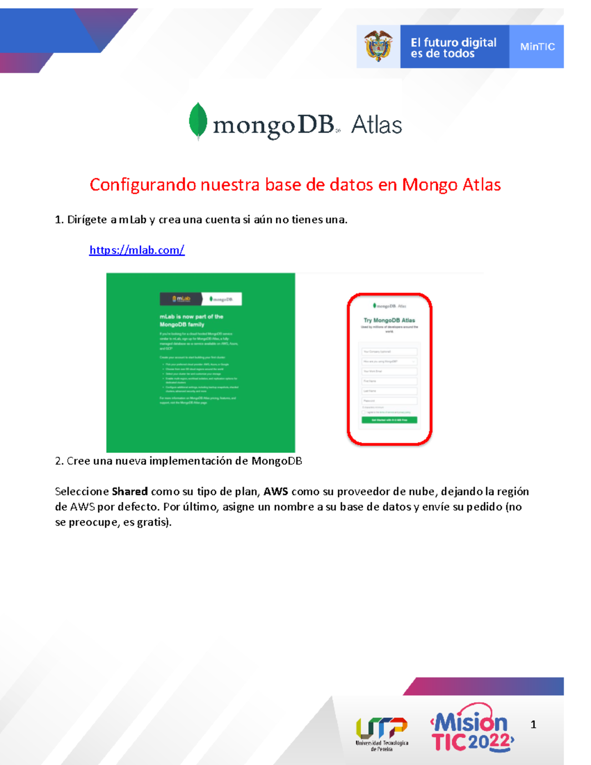 04 Mongo Atlas - dfuttuututtufutfutf - Configurando nuestra base de datos en Mongo Atlas ...