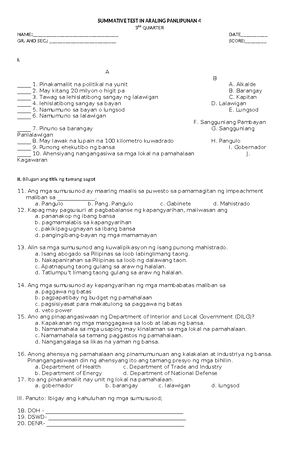 MATH 10 Module 10 - whatever - MAT HEM ATIC S 10 SECOND QUARTER ...