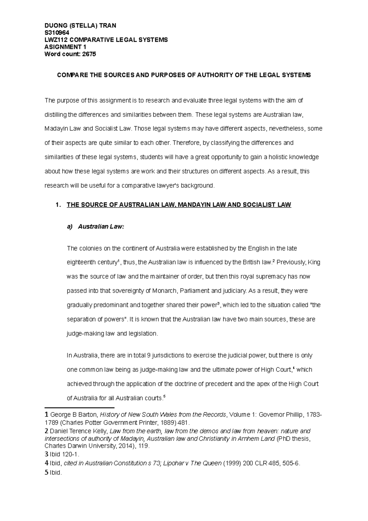 Research assignment 1 - Grade: C - DUONG (STELLA) TRAN S310964 LWZ112 ...