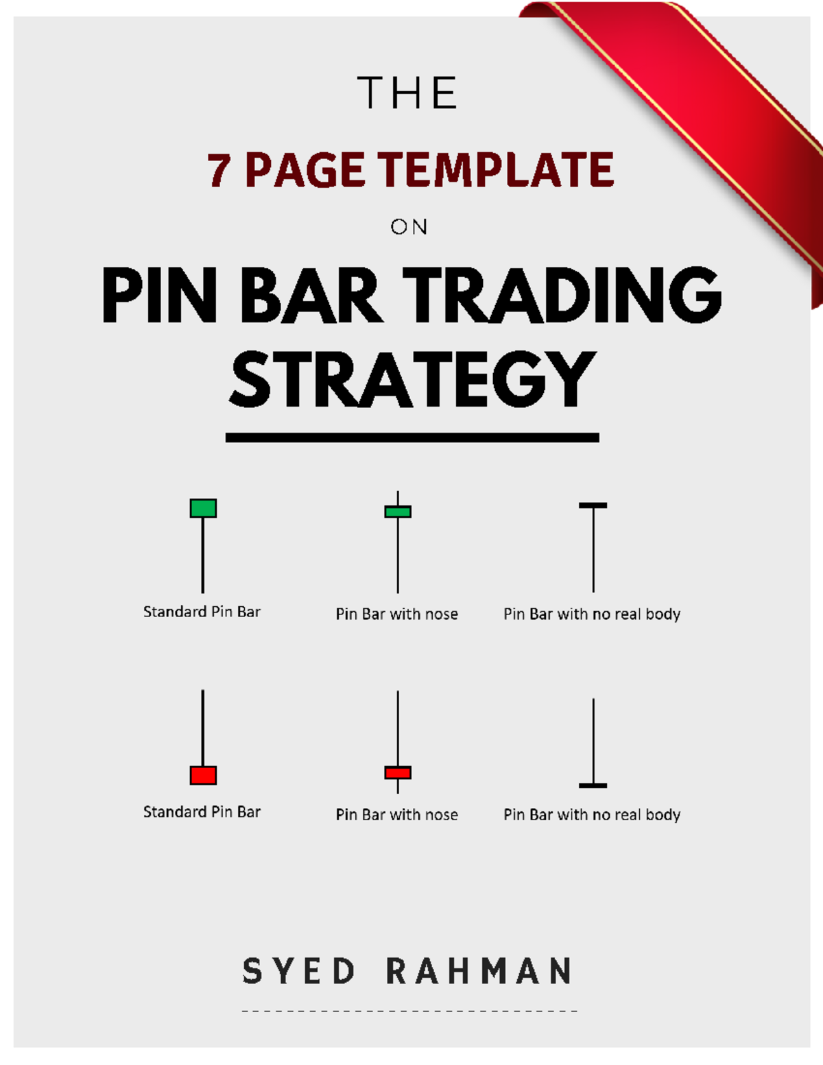 Template on Pin Bar Trading Strategy - This is not a book ####### where ...