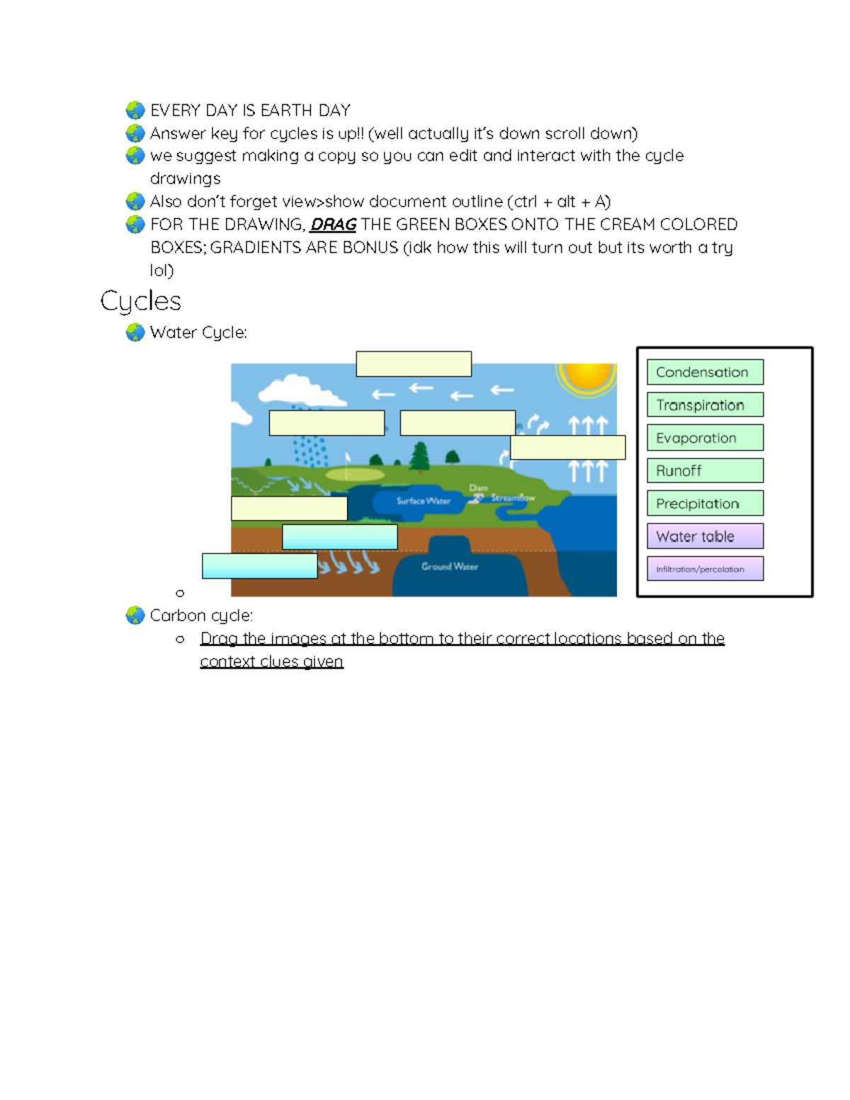 Chapter 45 - ecology review - EVERY DAY IS EARTH DAY Answer key for ...