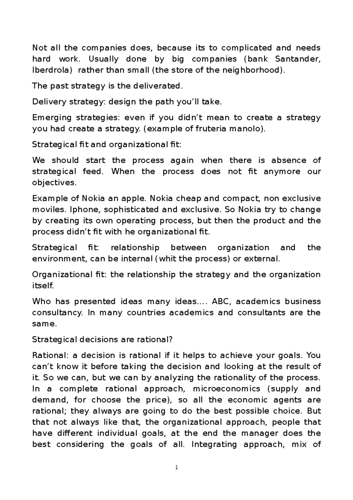 Lesson 3 Political Philosophy - Not all the companies does, because its ...