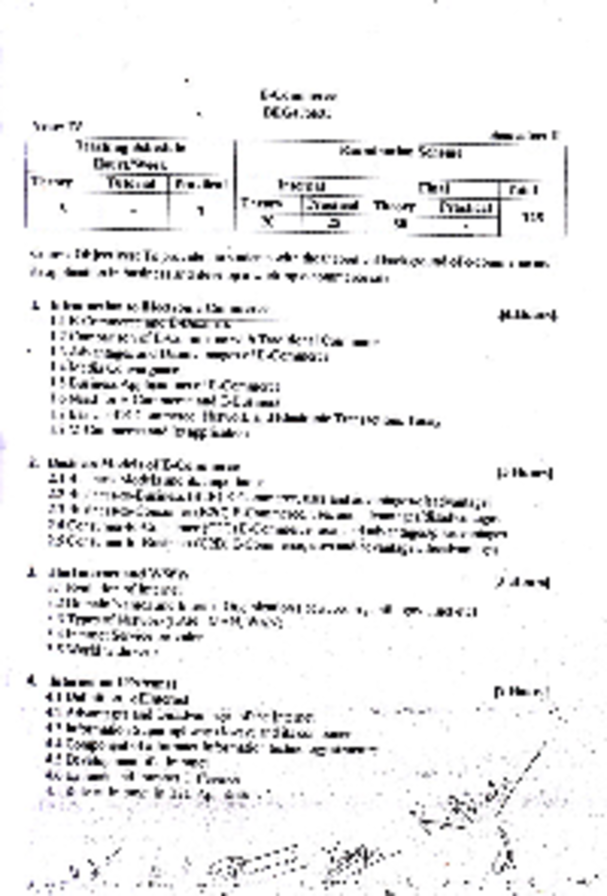 E- Commerce (Elective) - computer application - Studocu
