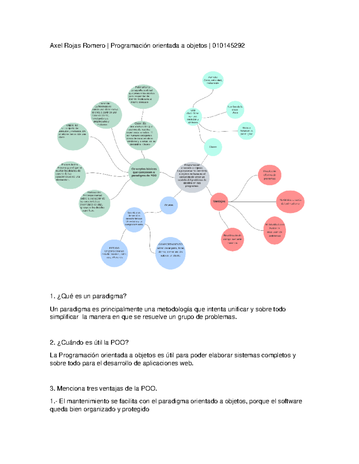 A1POO ARR - Actividad 1 de Programacion orientada a objetos - Axel Rojas Romero | Programación ...