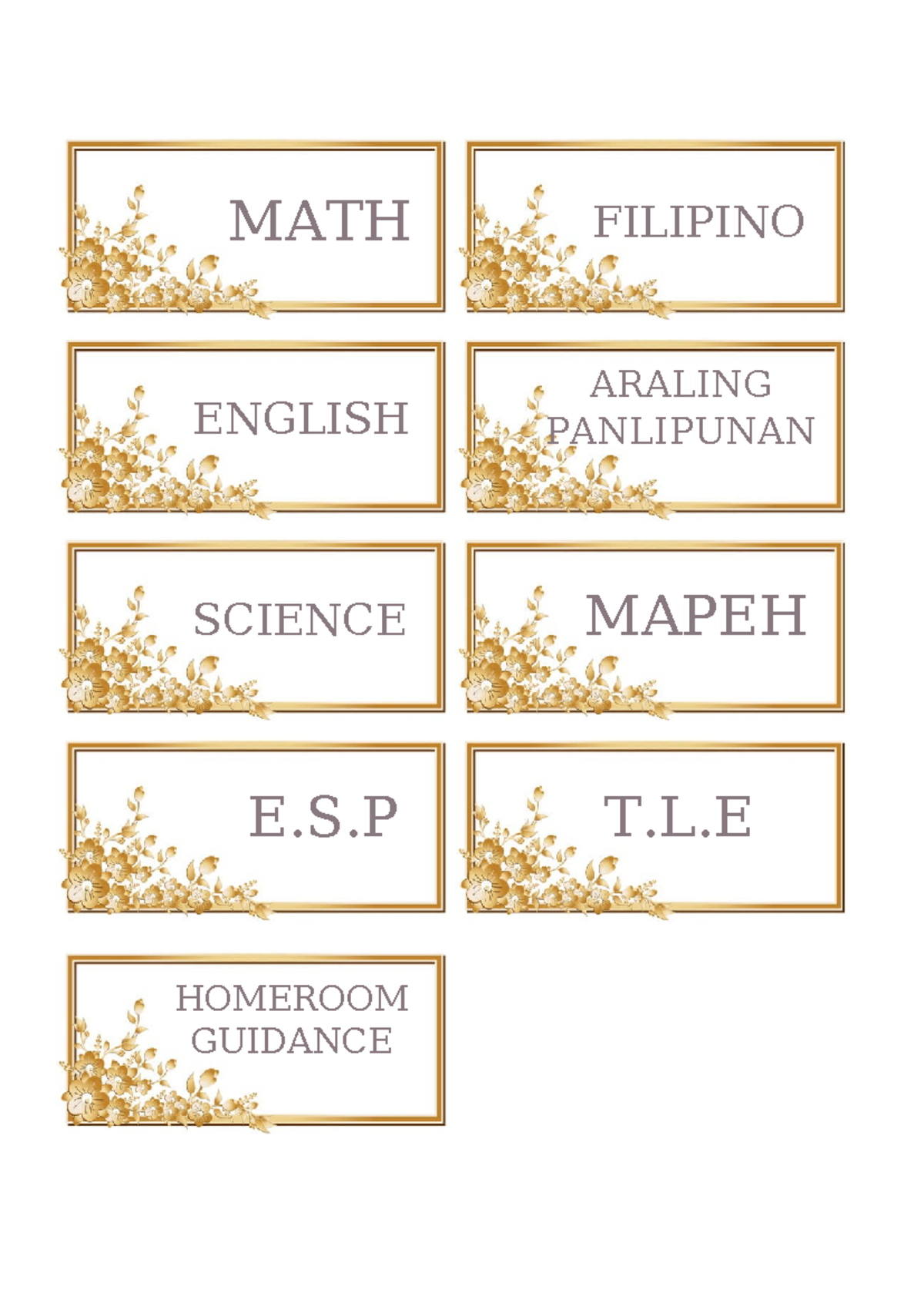 Subject - Panitikang Teleserye, Filipino - MATH FILIPINO ENGLISH ...