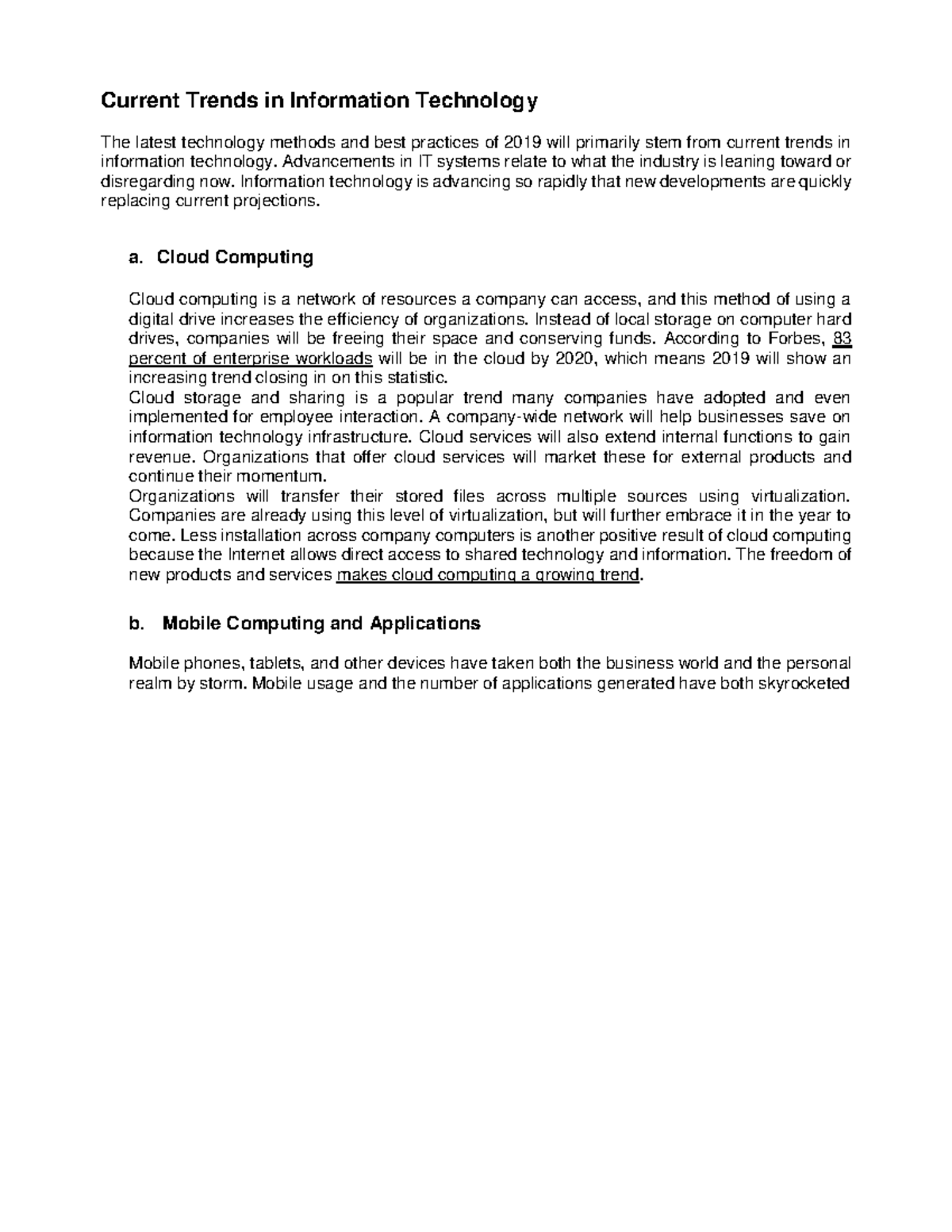 Current Trends in Information Technology - Advancements in IT systems ...