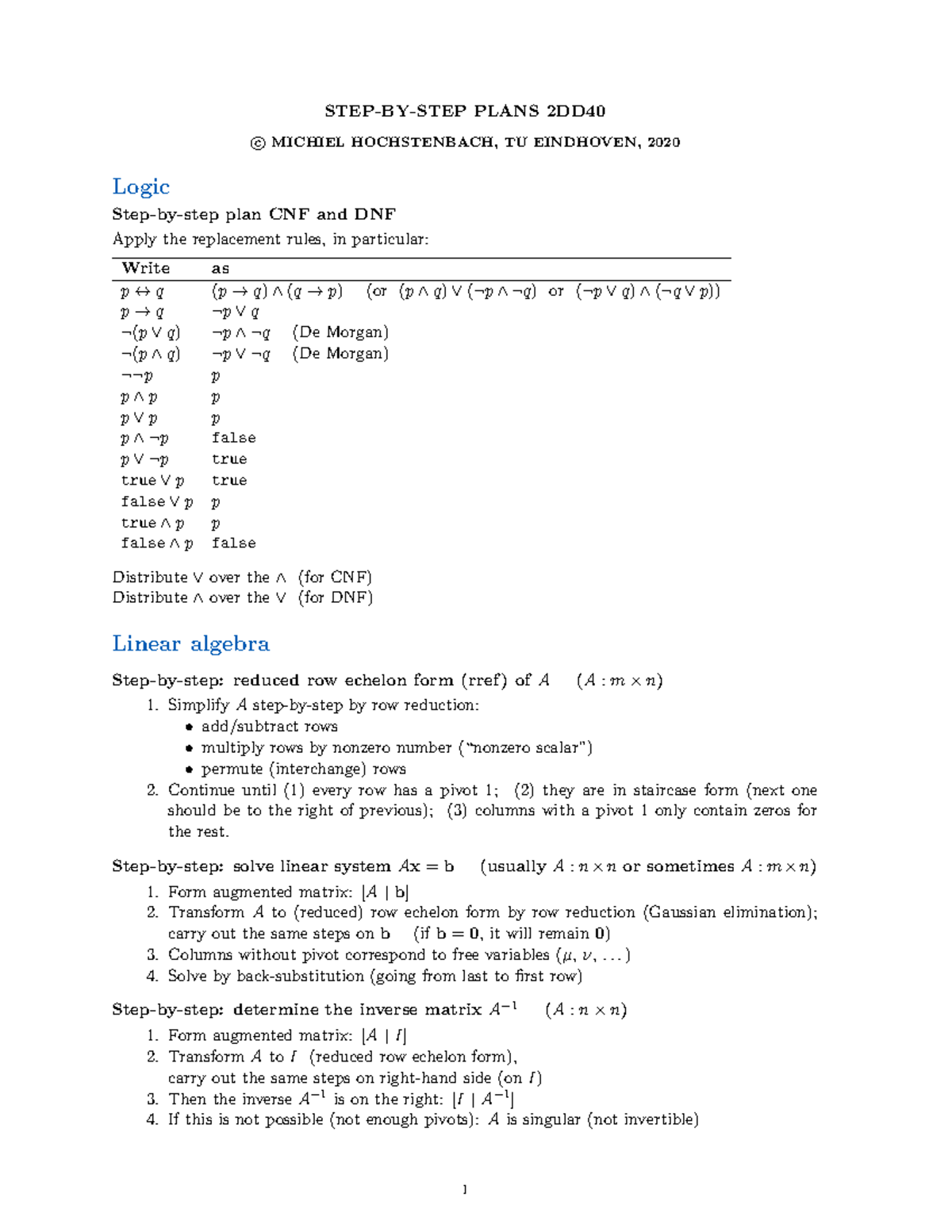 Step by step plans 2DD40 - STEP-BY-STEP PLANS 2DD © c MICHIEL ...