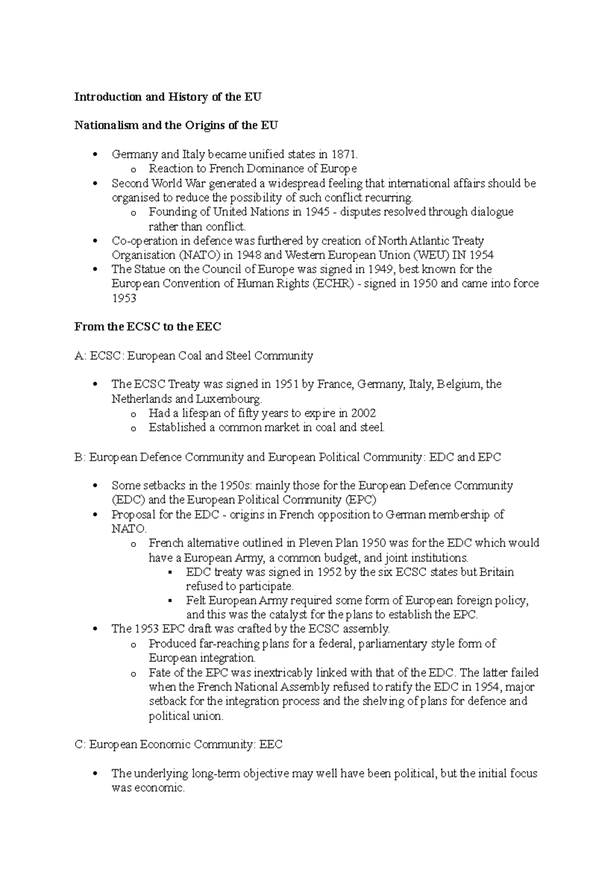 Introduction and History of the EU notes - Introduction and History of ...