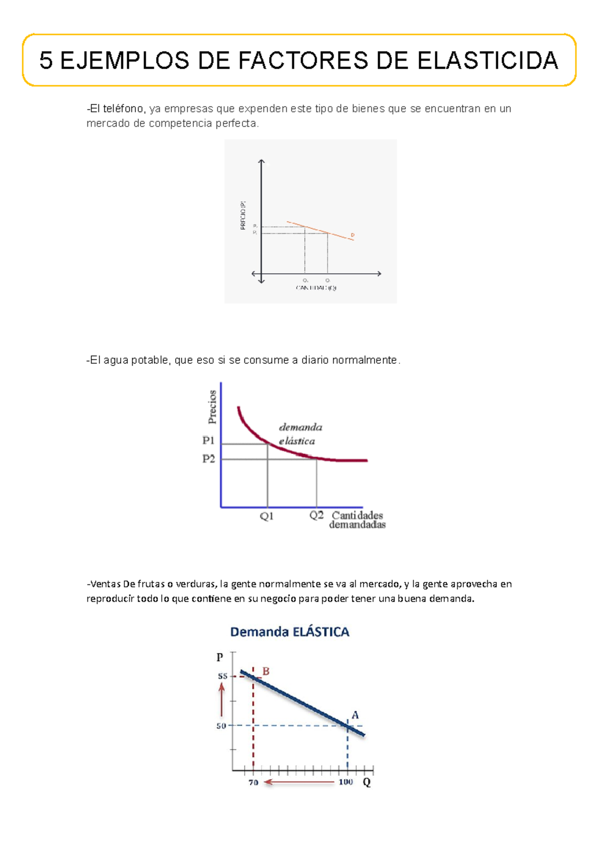 Ejemplos DE Elasticidad E Ineslaticidad - calculo para fisica 1 - El ...