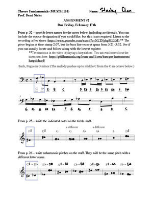 Music Theory Notes - 8/28/ Music Theory Notes + Download e-book via ...