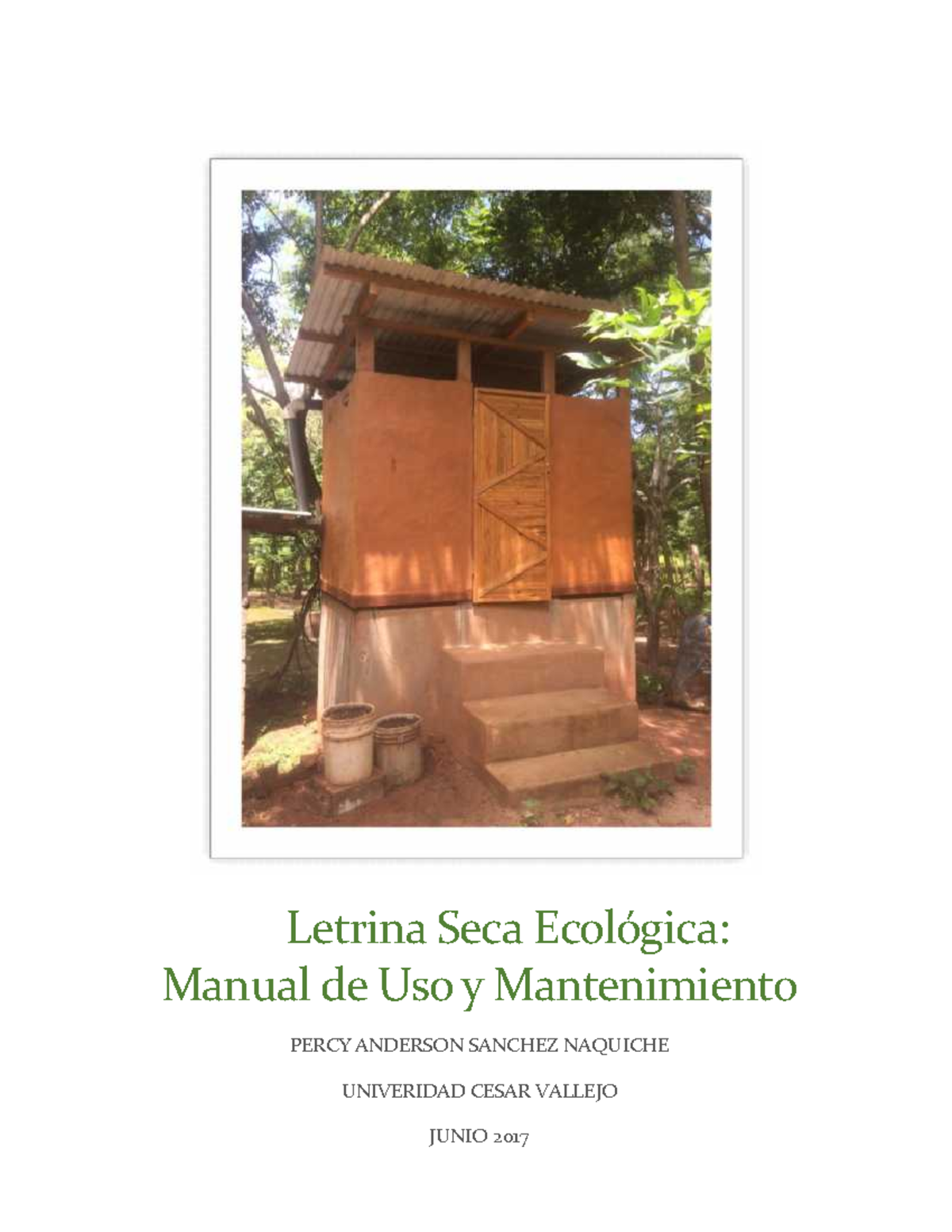 Letrina SECA Ecologica - Warning: TT: undefined function: 32 Letrina ...