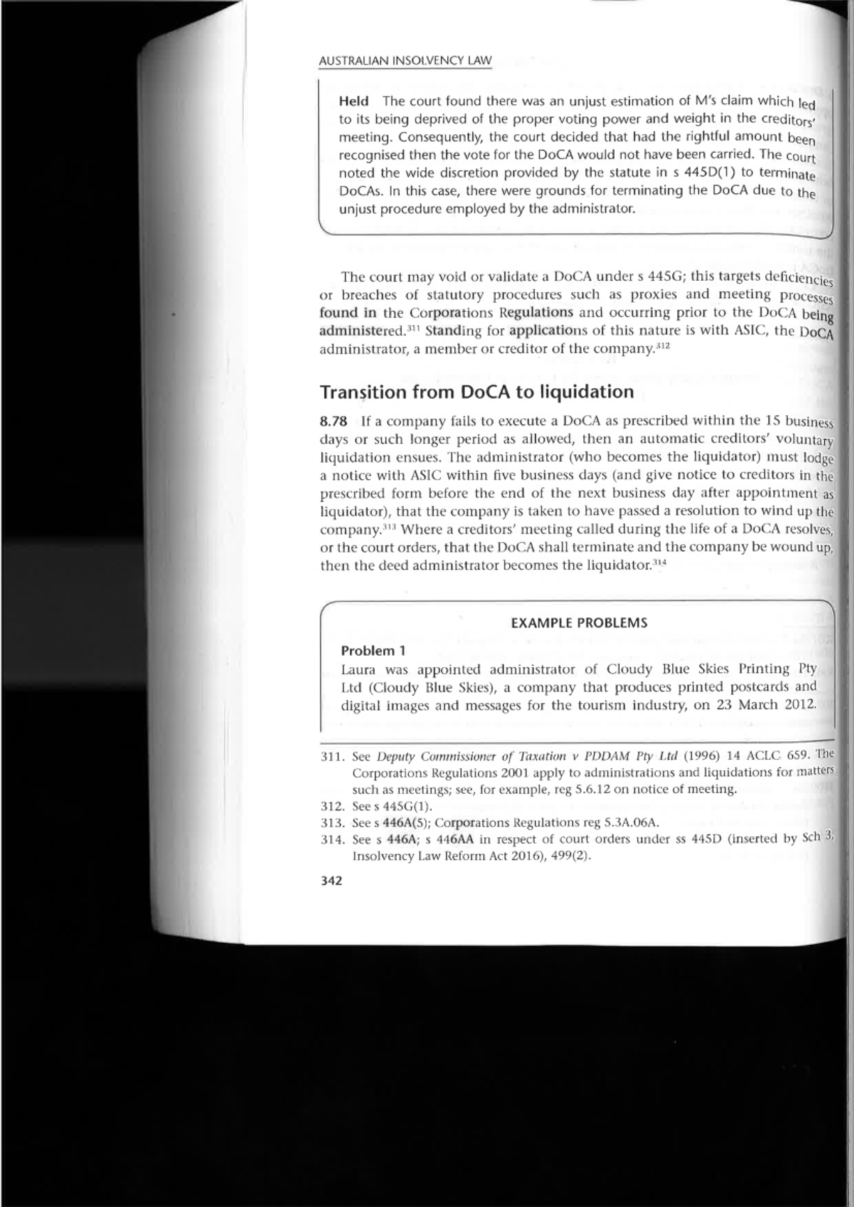 Ch 8 Problem - Chapter 8.1 Tutorial Questions. - BTX3699 - Studocu