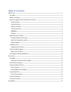 BA Outline gabs - - Studocu