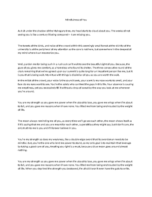 The sight of solace - When things were genuine enough to be happy - The ...