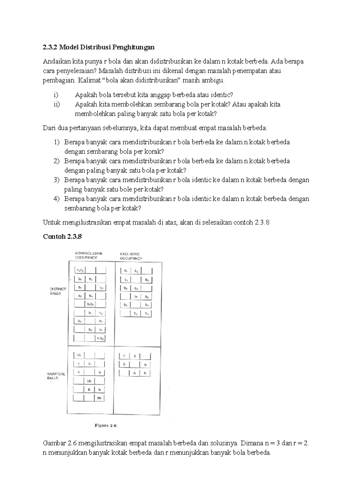 2 - Model Distribusi Penghitungan - 2.3 Model Distribusi Penghitungan ...