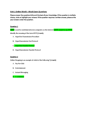 Unit 4 Programming Checklist LAA - Unit 4 Programming – Learning Aim A ...