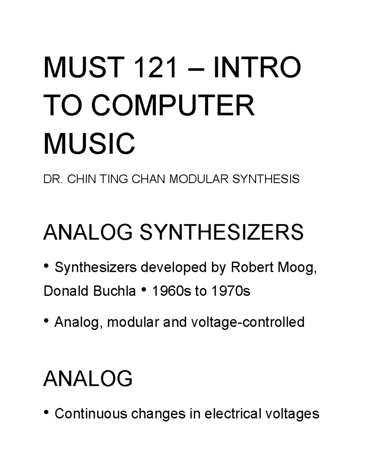 Untitled document-16 - Chapter 6 Presentation on computer music with Dr ...