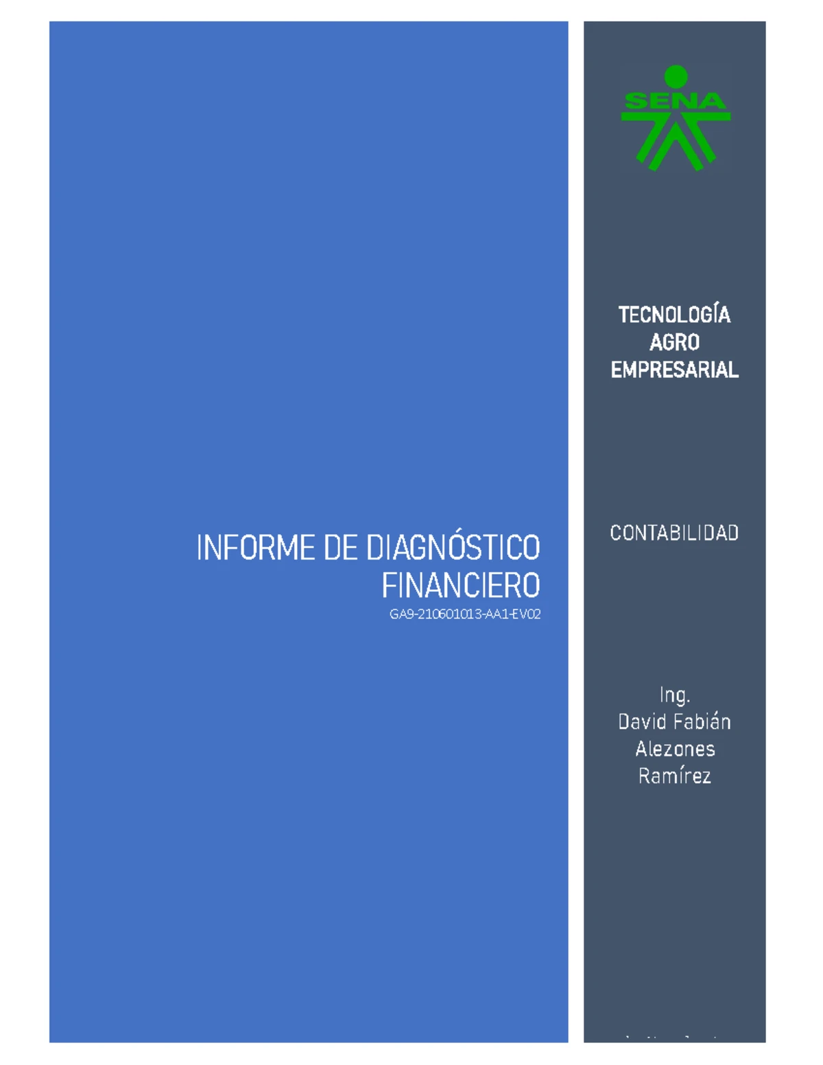 Informe Acciones DE Mejora Poscosecha - GA11-270403050-AA1-EV03 - COMPETENCIA: ACONDICIONAR ...