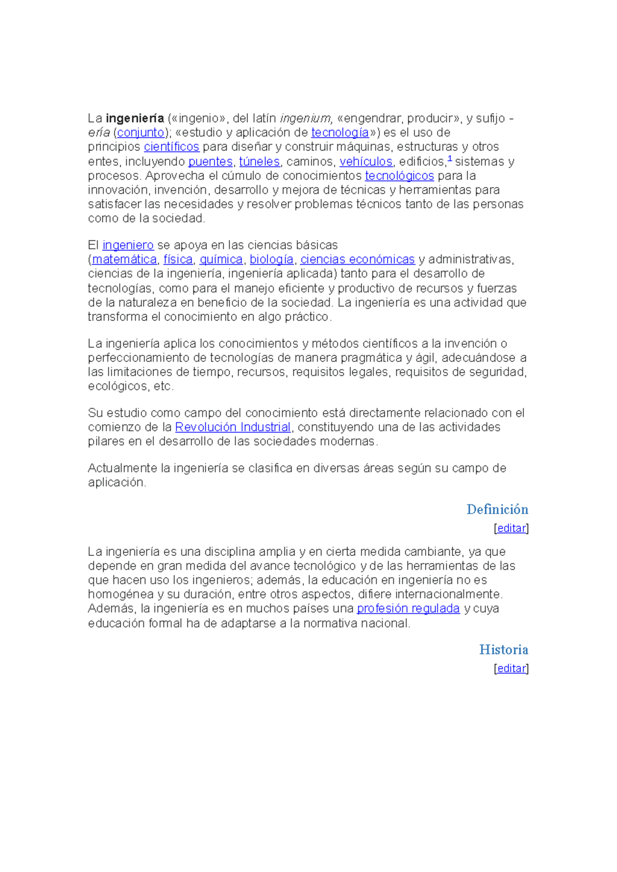 informe de conteo vehicular - La ingeniería («ingenio», del latín ...