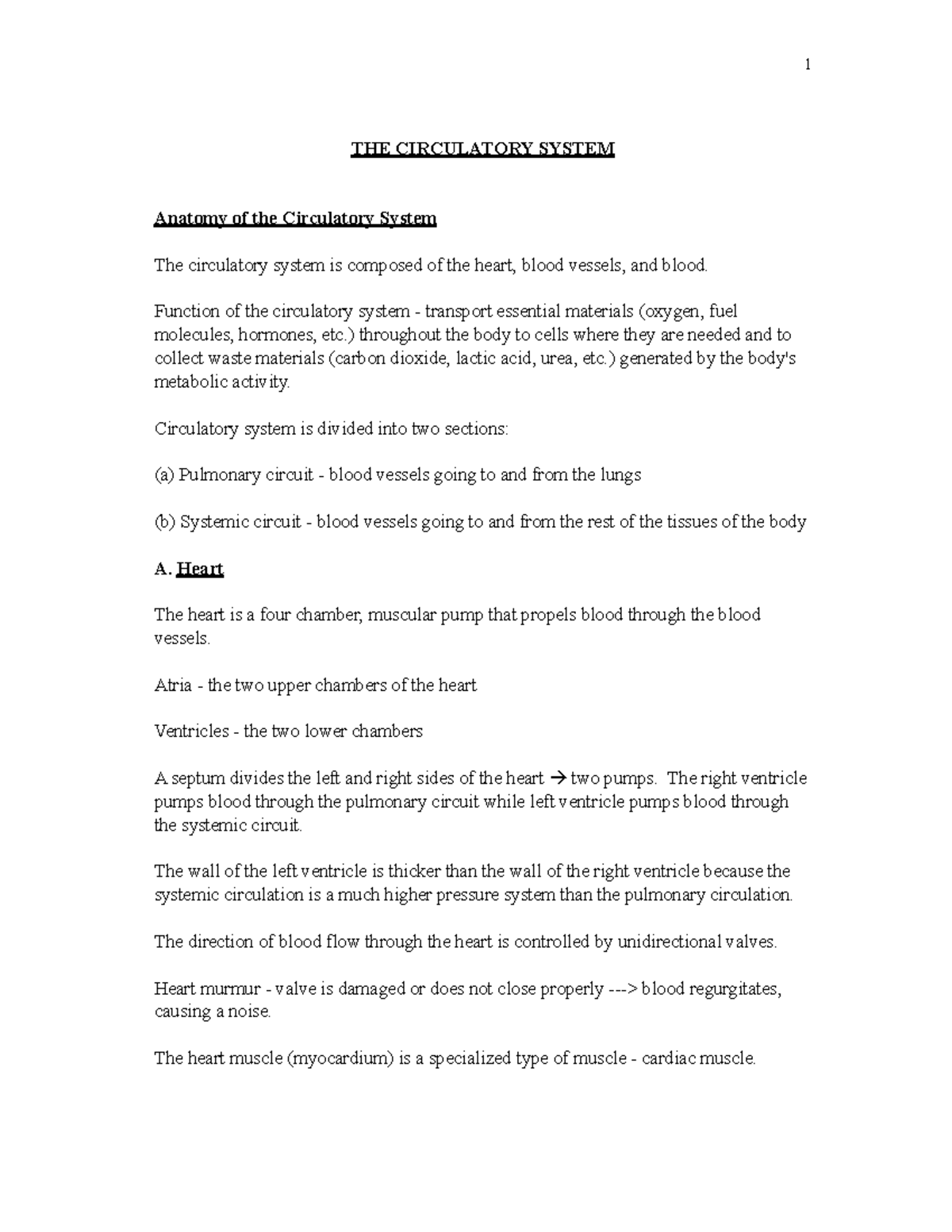 Final April 2019, questions and answers - THE CIRCULATORY SYSTEM ...