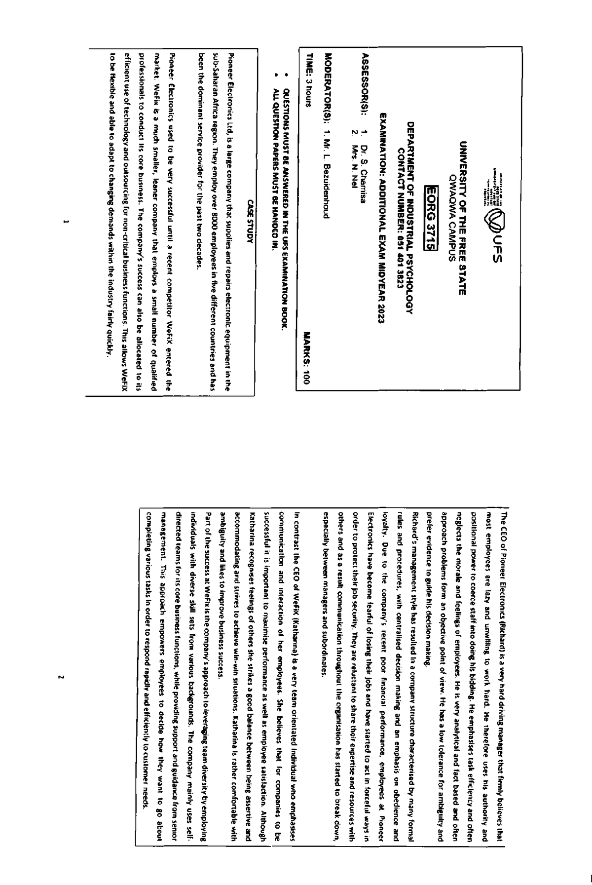 Main Test 2 ETRM 3714 - ETRM 3714 - Studocu