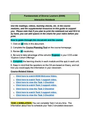 D096 d169 m1 study guide - Module 1: Understanding Laws, Policies, and ...
