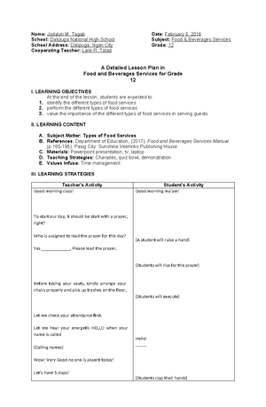 BPP training matrix - TRAINING ACTIVITY MATRIX BREAD AND PASTRY ...