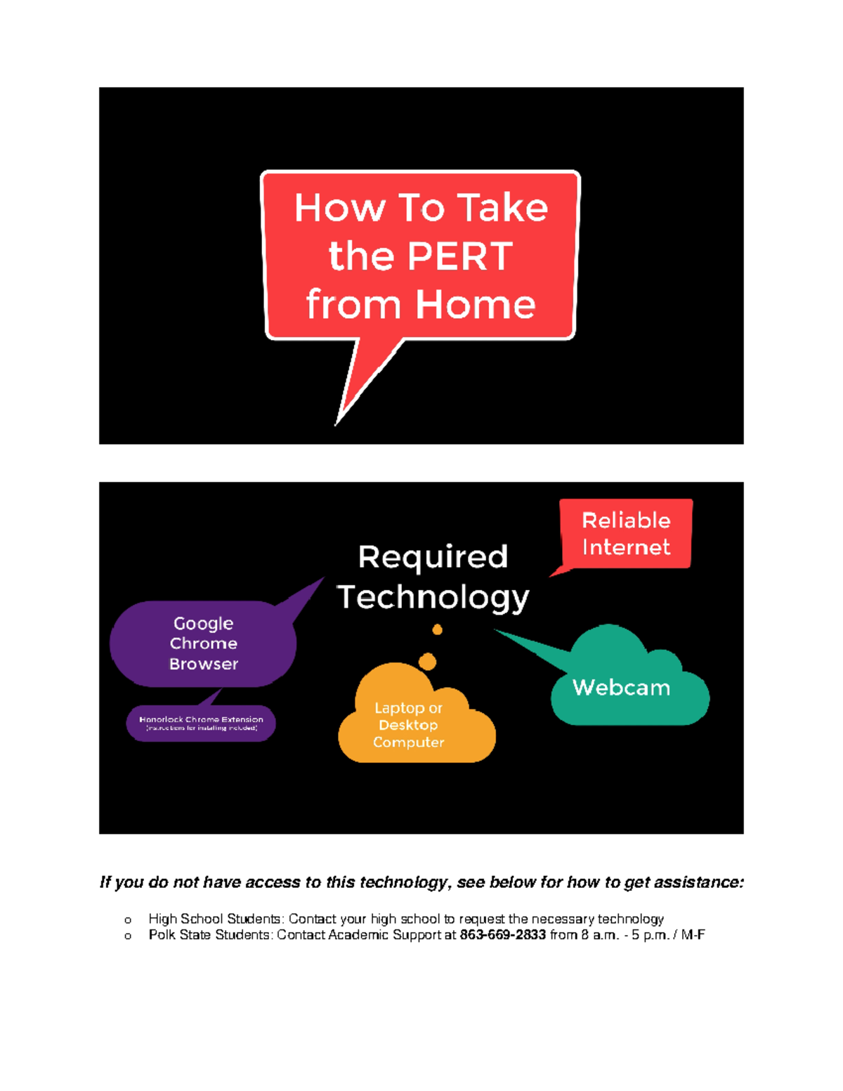 PERT Online Student Guide Update - If you do not have access to this ...