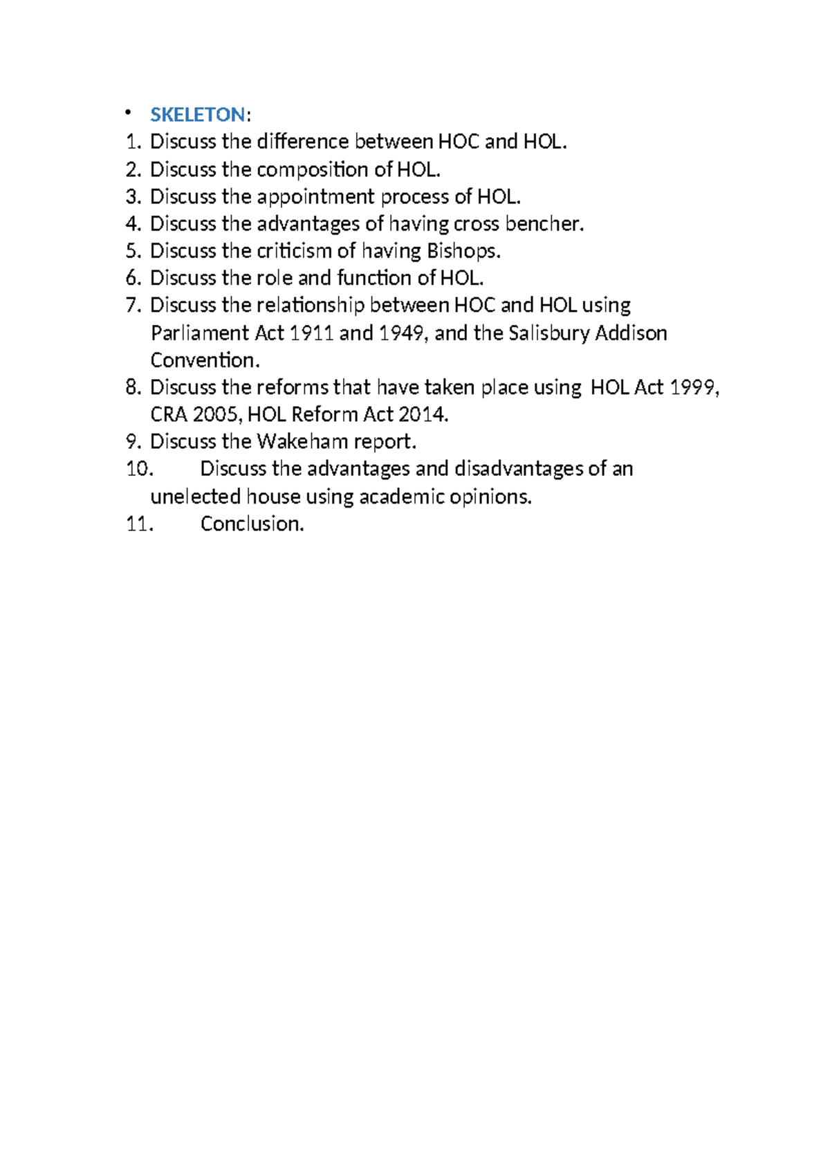 HOL Composition Structure TN - SKELETON: Discuss the difference between ...