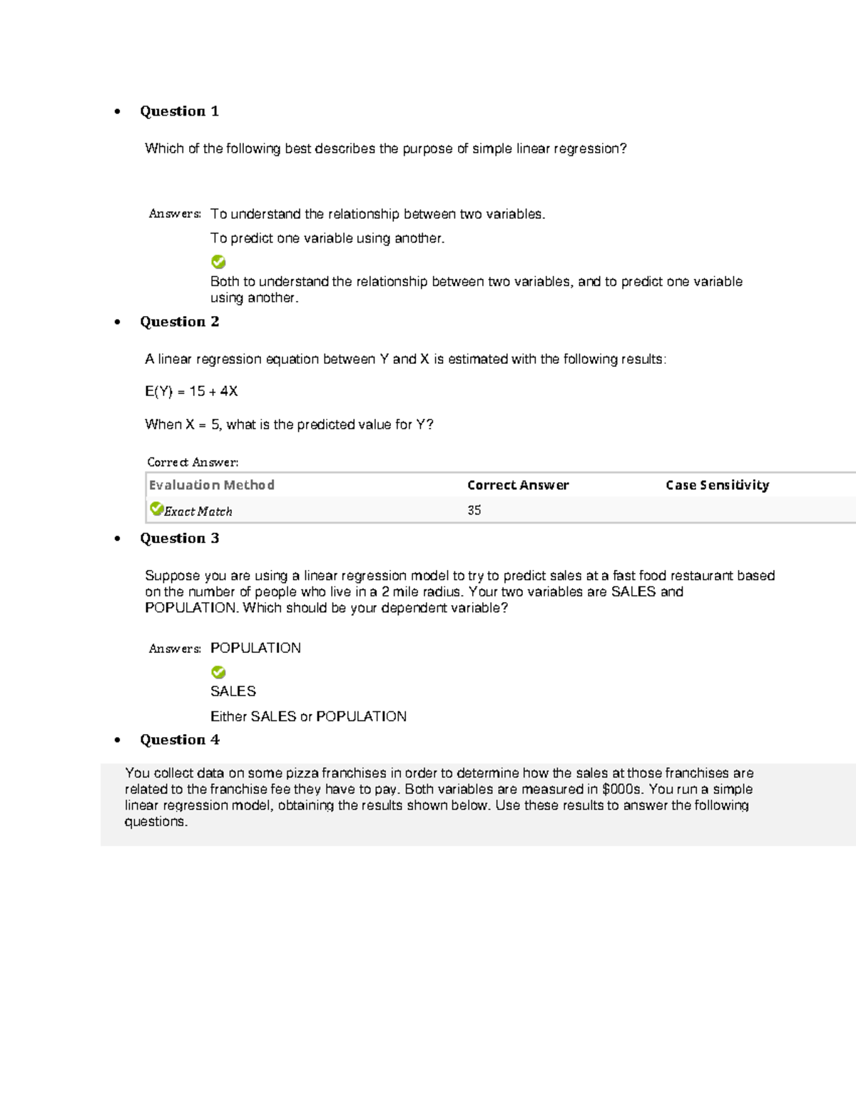 MCQ 2 - Multiple Choice Question Answers - • Question 1 Which of the ...
