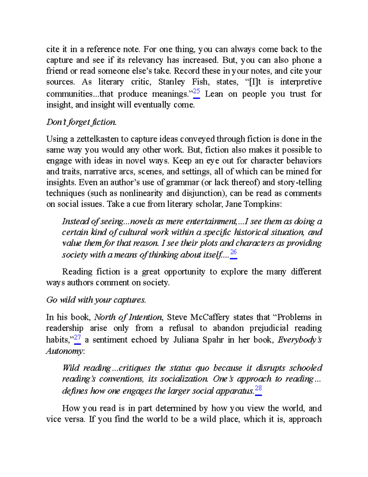 A System for Writing - Bob Doto - pages 40-50 - cite it in a reference ...