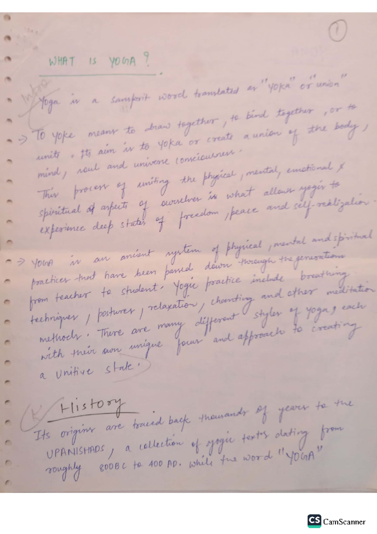 Yoga - yoga practice methods - Studocu